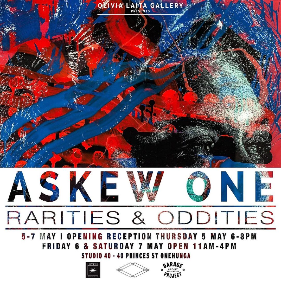 ASKEW ONE | Rarities & Oddities Exhibition | Street Art Bio